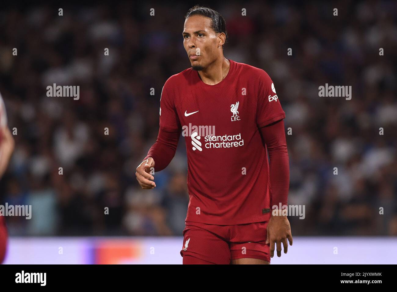 Naples, Italy. 7 Sep, 2022. Virgil van Dijk of Liverpool FC during the ...