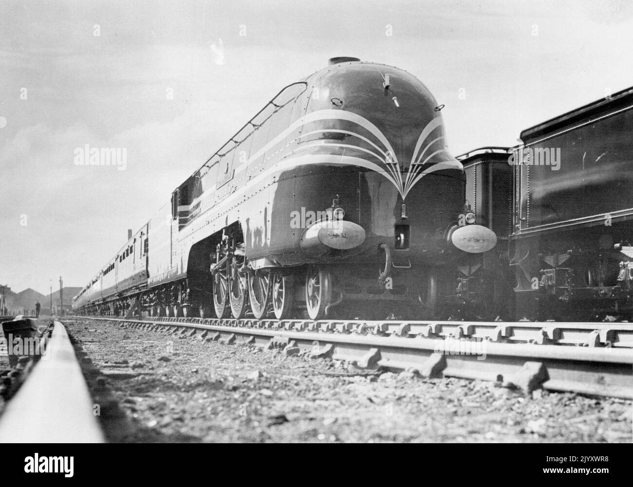 The "Coronation Scot" London - Glasgow. July 21, 1937 Stock Photo - Alamy