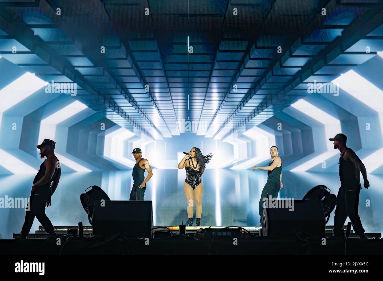 Leeds, UK 27th August 2022. Megan Jovon Ruth Pete, known professionally ...