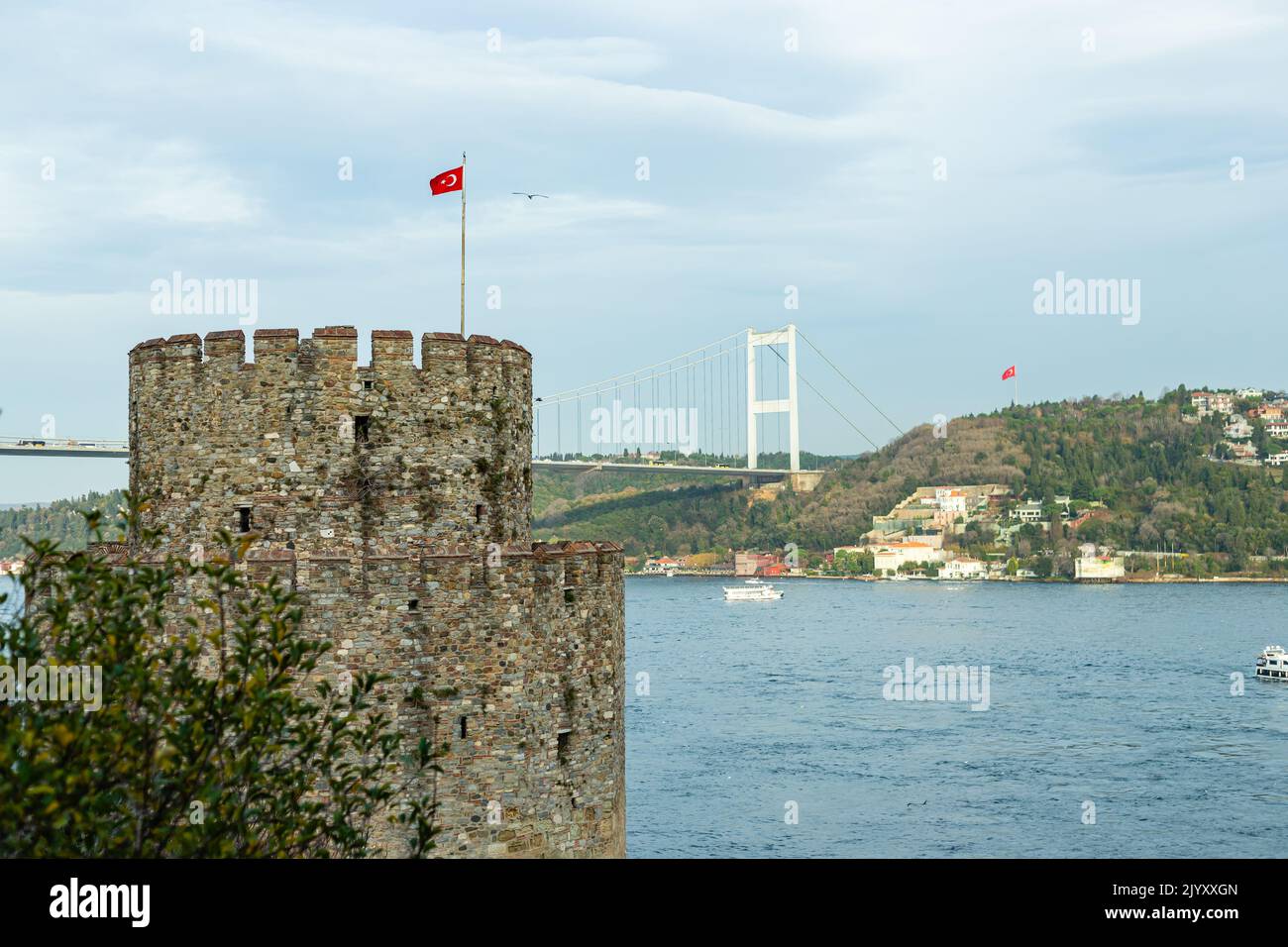 Rumeli Fortress in Istanbul, Turkey. Rumelihisari. Rumeli Hisari ...