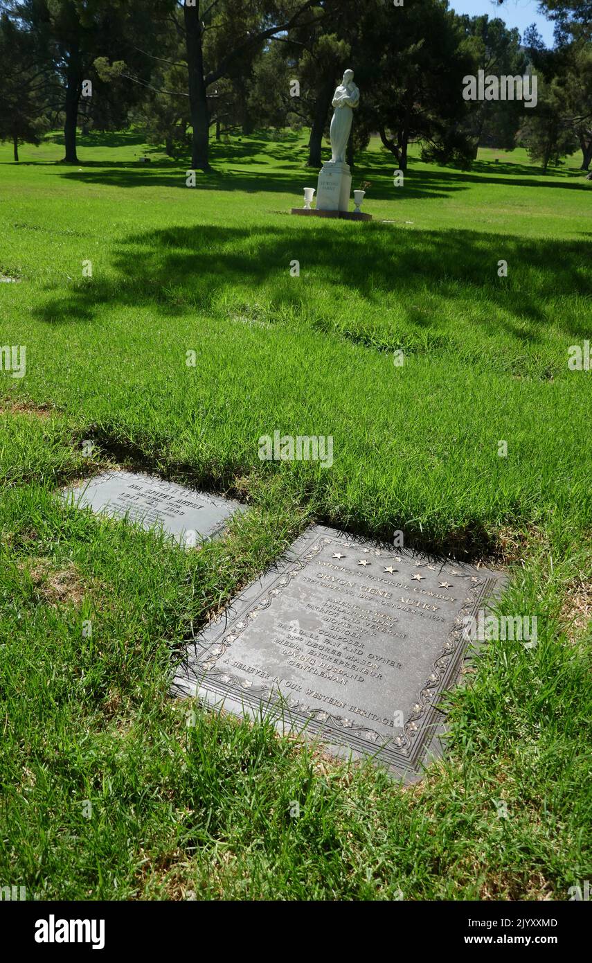 Los Angeles, California, USA 6th September 2022 Actor/Singer Gene Autry ...