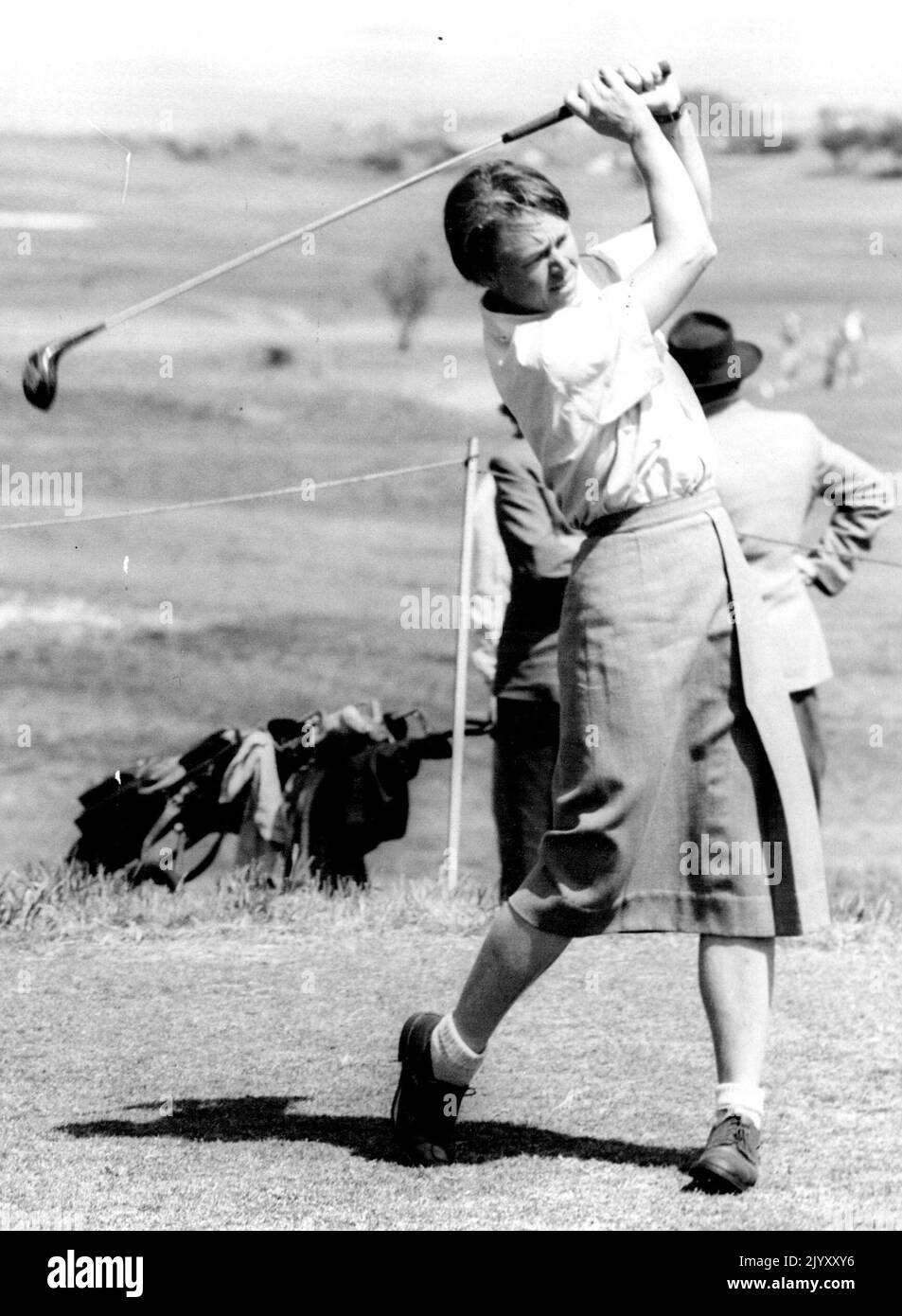 Womens Golf Champ - Miss Judith Percy. September 21, 1955. (Photo by ...