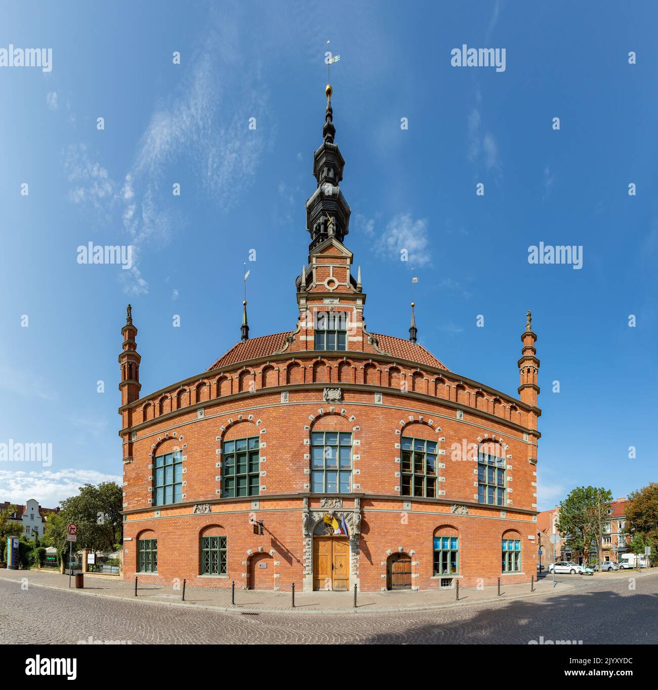 A picture of the Gdansk Old City Hall Stock Photo - Alamy