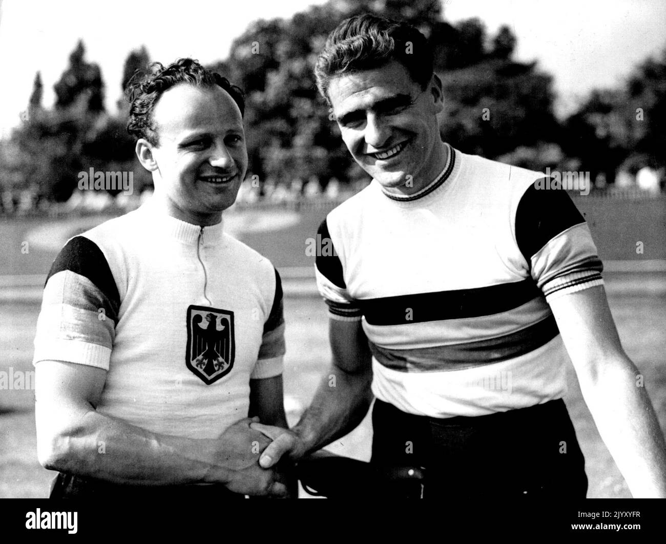 Riding on a track Black and White Stock Photos & Images - Alamy