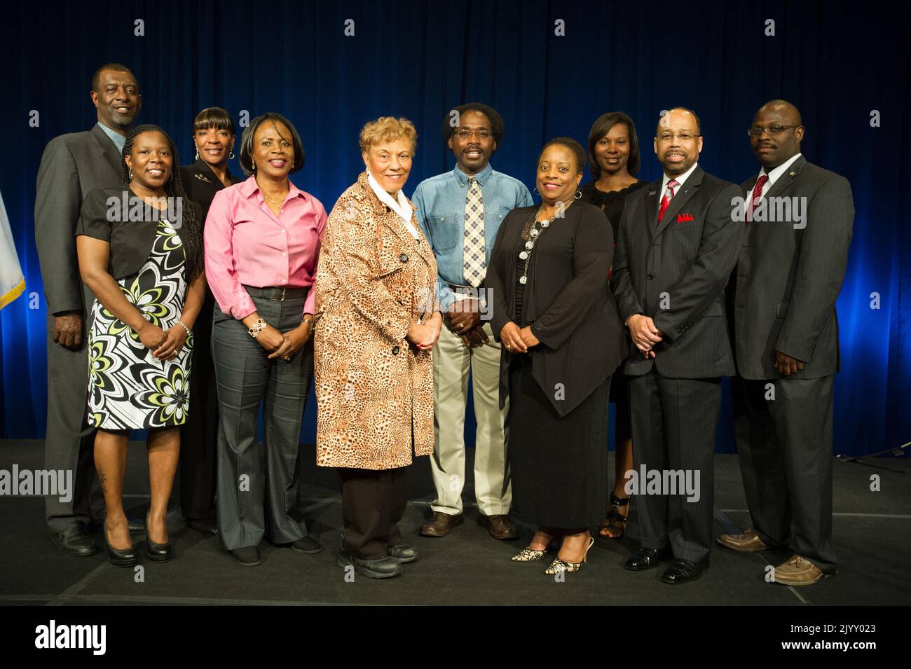 Group portrait: Veterans Affinity Group Stock Photo - Alamy