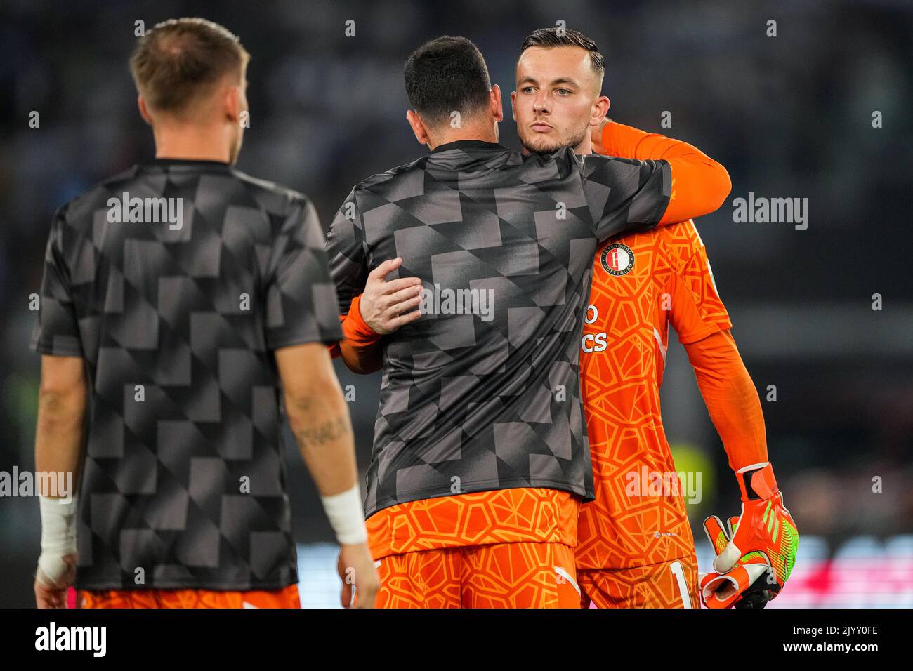Rome, Italy. 8 September 2022, Rome - Feyenoord keeper Ofir Marciano ...