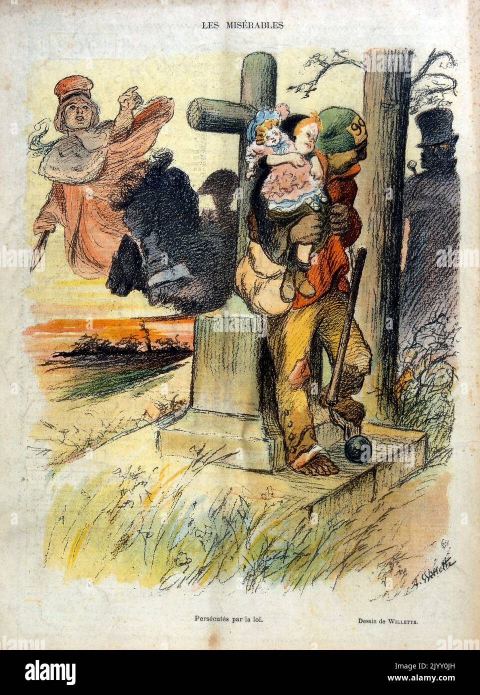 1830 Courtly romance "battle of Hernani", by the French romantic author ...