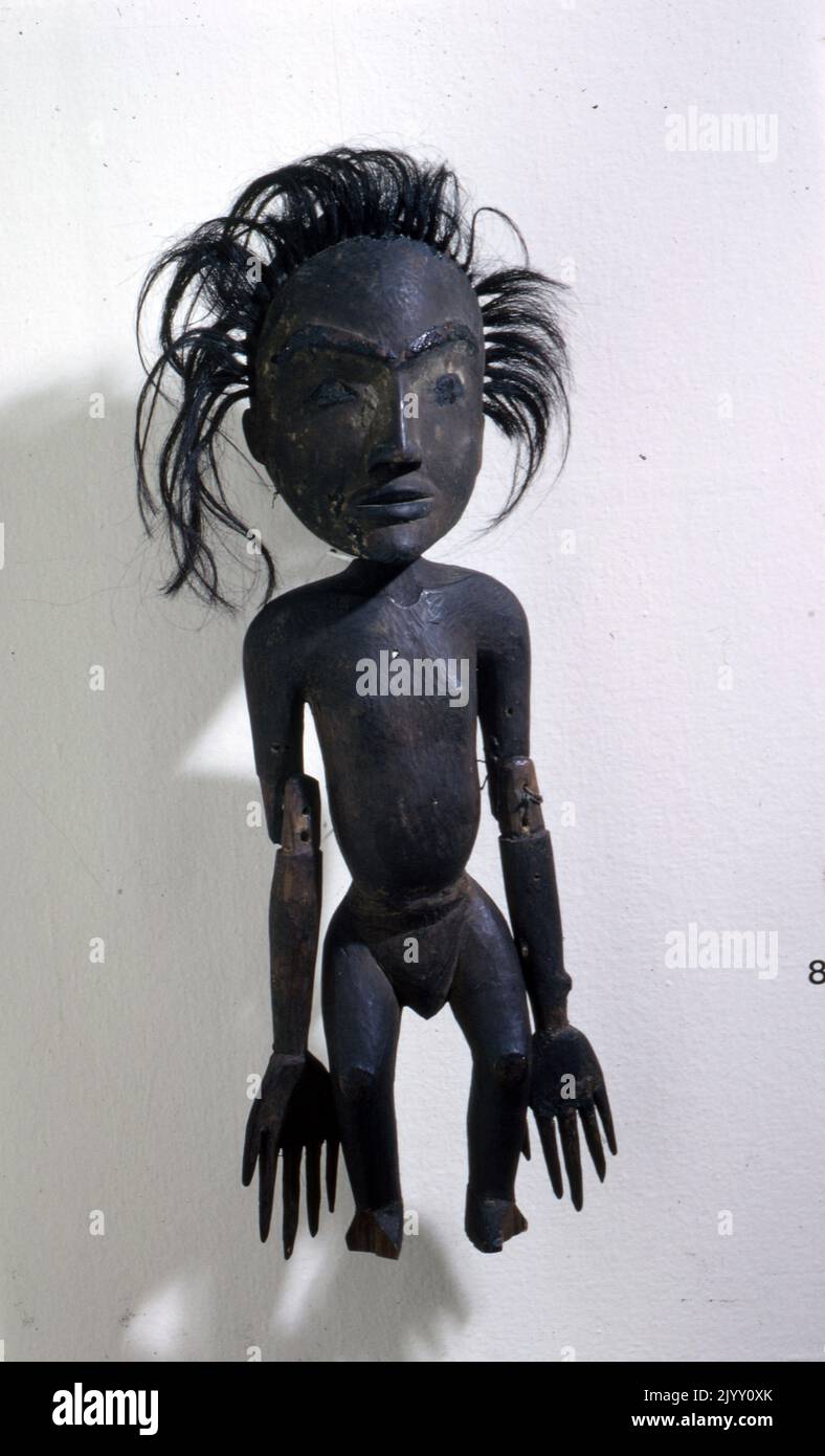 19th century Canadian Inuit (Eskimo) wooden figure Stock Photo - Alamy
