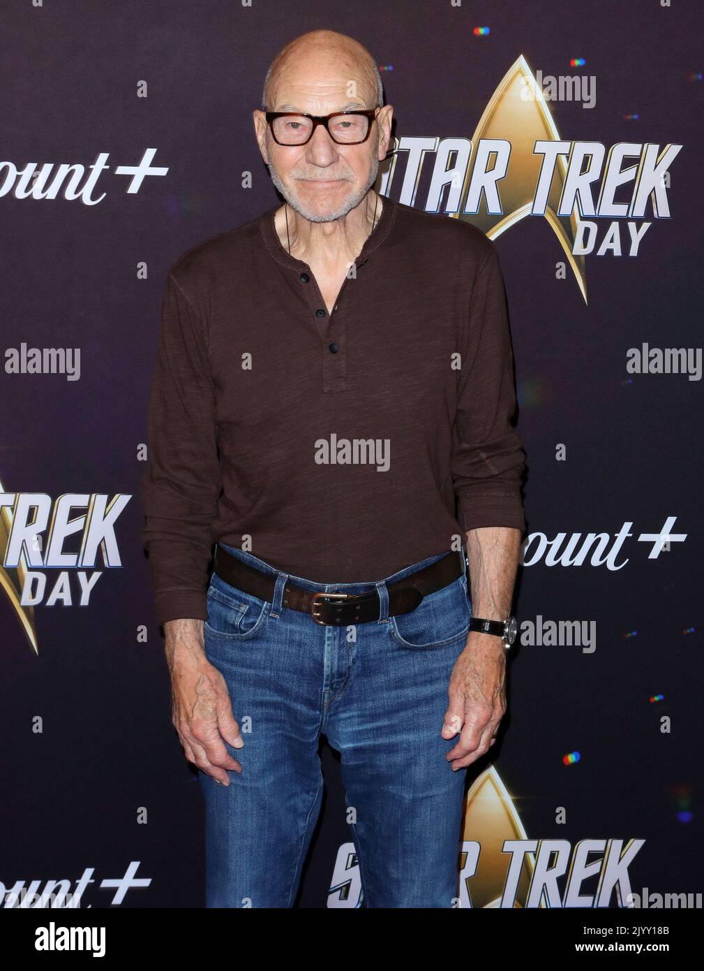 Patrick Stewart arrives at The Star Trek Celebration Red Carpet held at ...