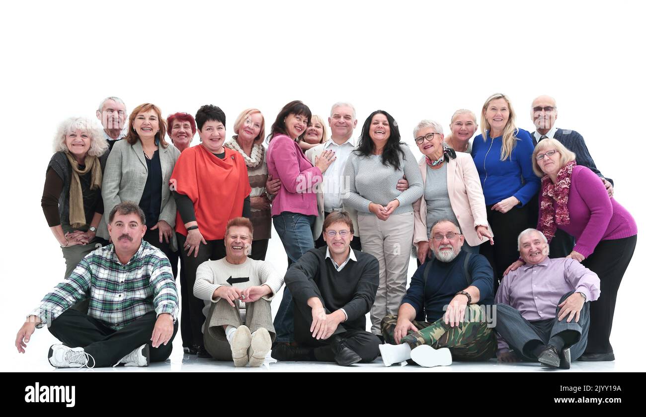 in full growth. group of diverse people standing together Stock Photo ...