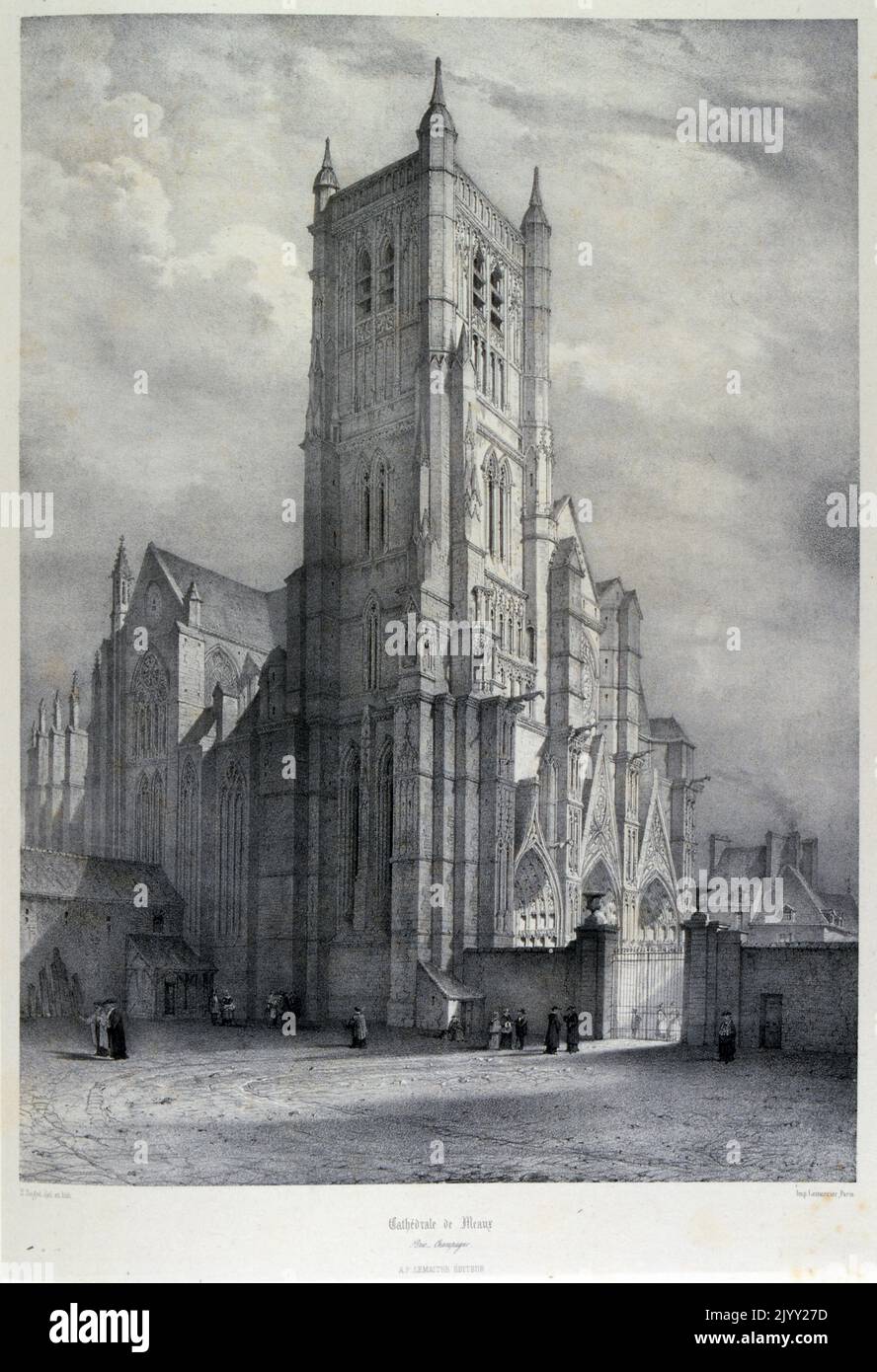 Meaux Cathedral (Cathedrale Saint-Etienne de Meaux), Roman Catholic ...