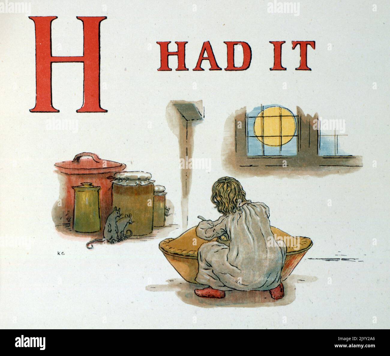 ABC Alphabet learning book by Kate Greenaway. Catherine Greenaway (17 ...