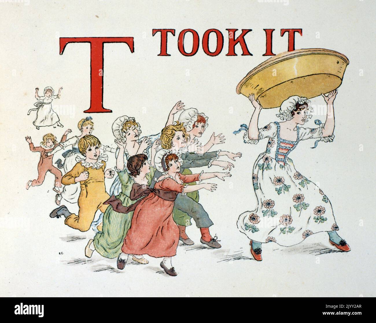 ABC Alphabet learning book by Kate Greenaway. Catherine Greenaway (17 ...