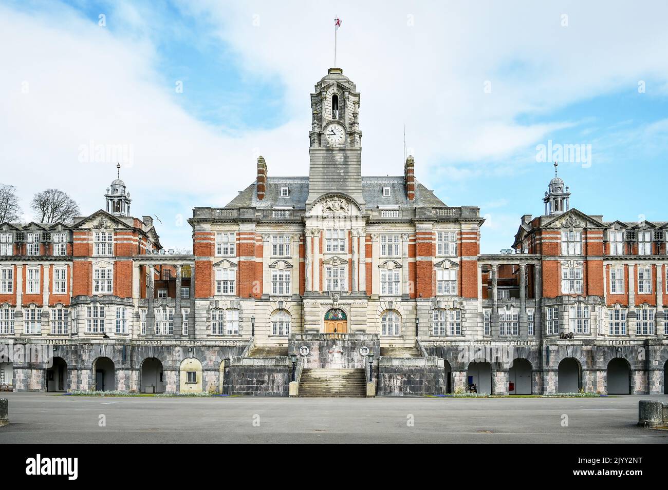 Undated file photo of the Britannia Royal Naval College in Dartmouth ...