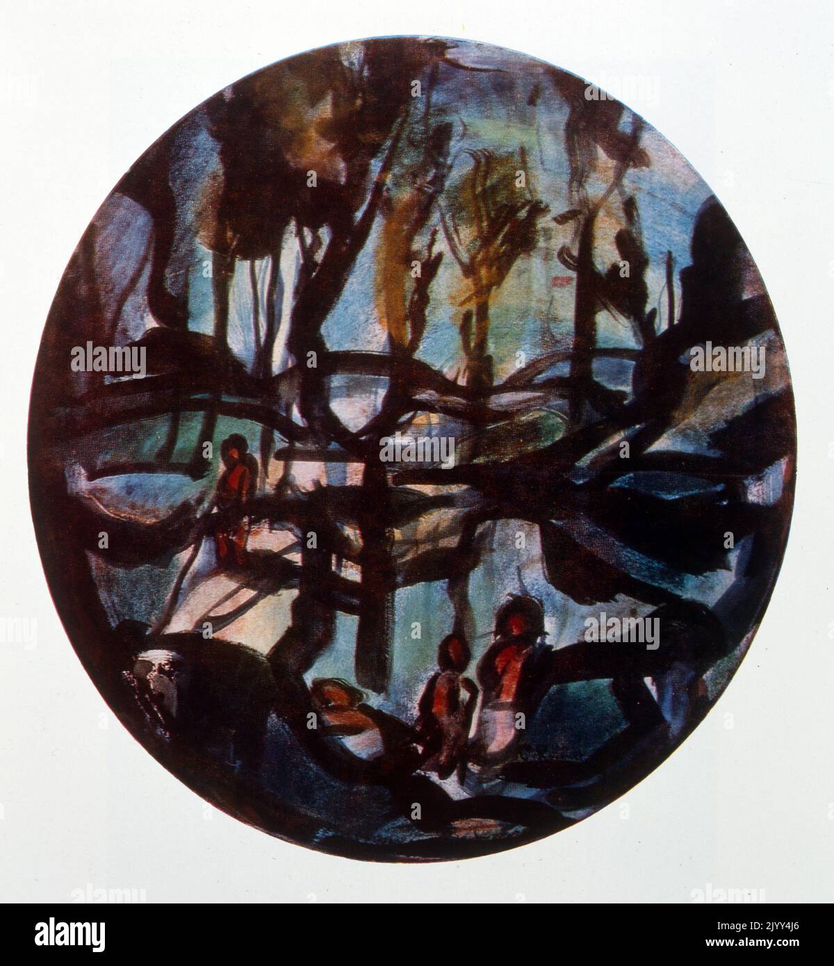 Printemps' (Spring) 1911, Watercolour by Georges Henri Rouault (1871 ...