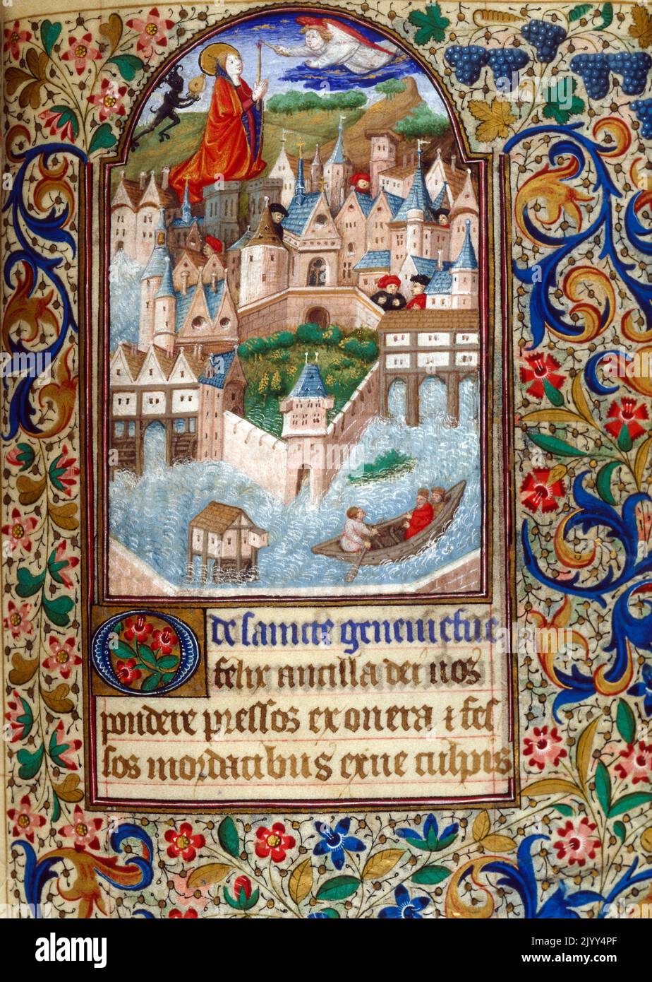 15th century french manuscript hi-res stock photography and images - Alamy