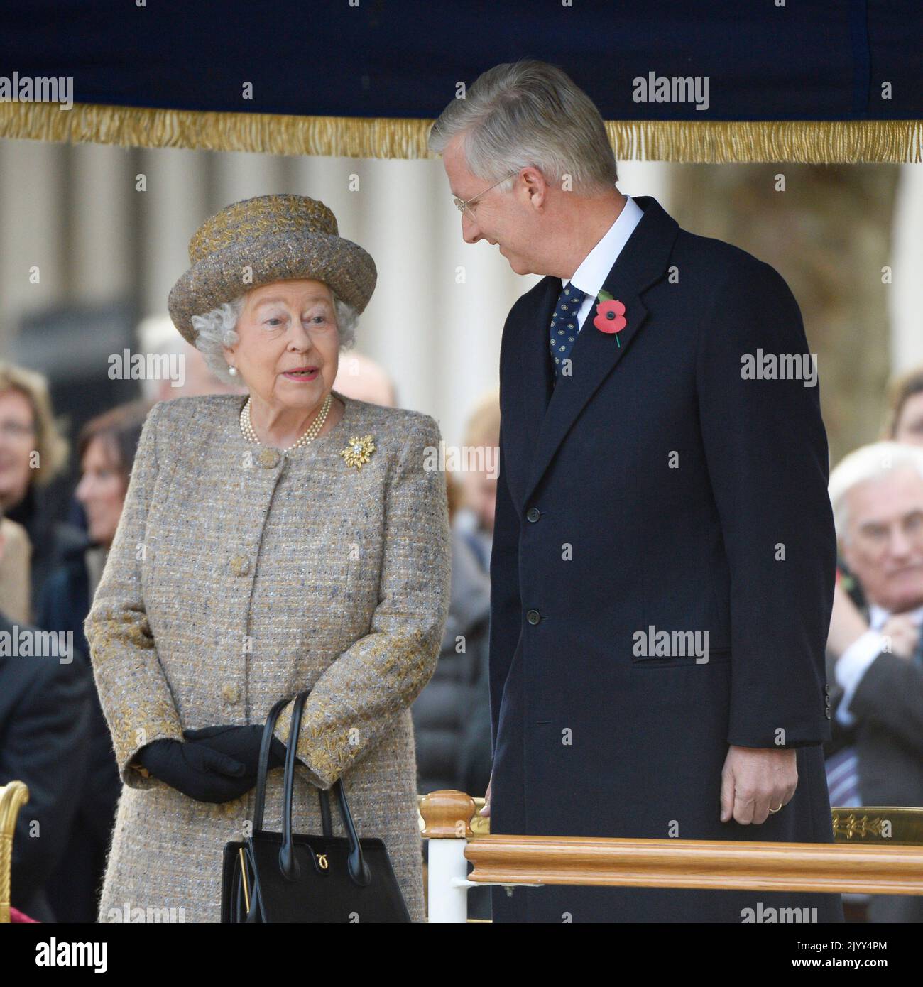 20141106 - LONDON, UNITED KINGDOM: Britain's Queen Elizabeth II and ...