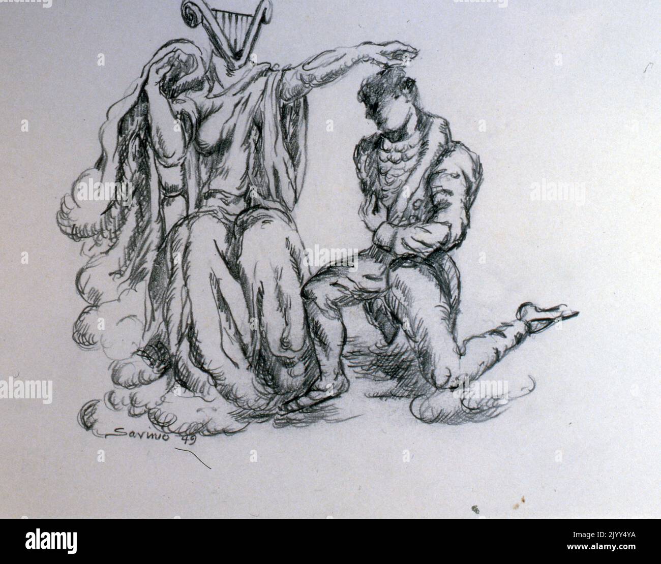 design by Alberto Savinio for the Tales of Hoffmann by Offenbach ...