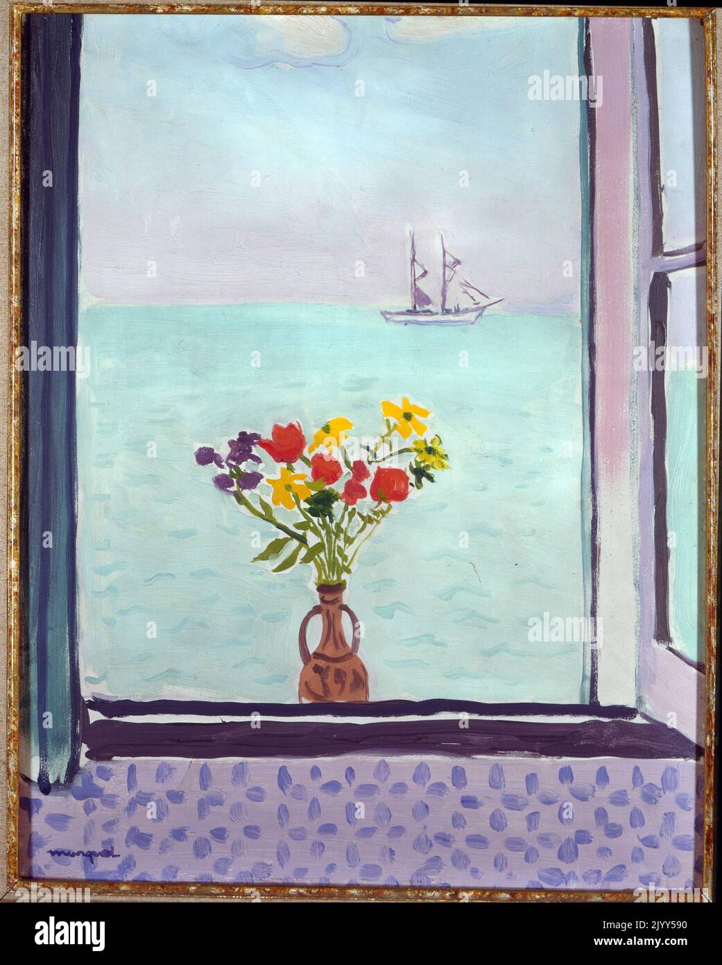 La Fenetre de La Goulette; by Albert Marquet a French Expressionist ...