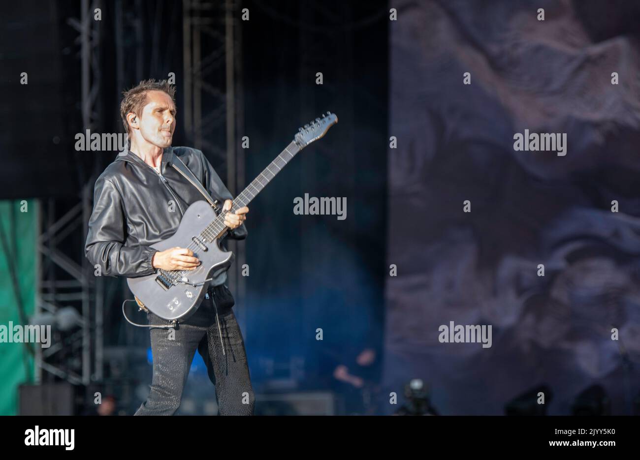 Muse guitar player hi-res stock photography and images - Alamy