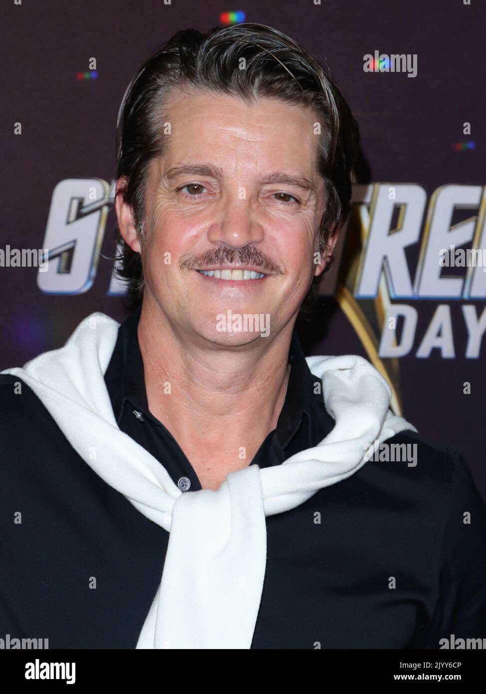 Jonathan Del Arco arrives at The Star Trek Celebration Red Carpet held ...