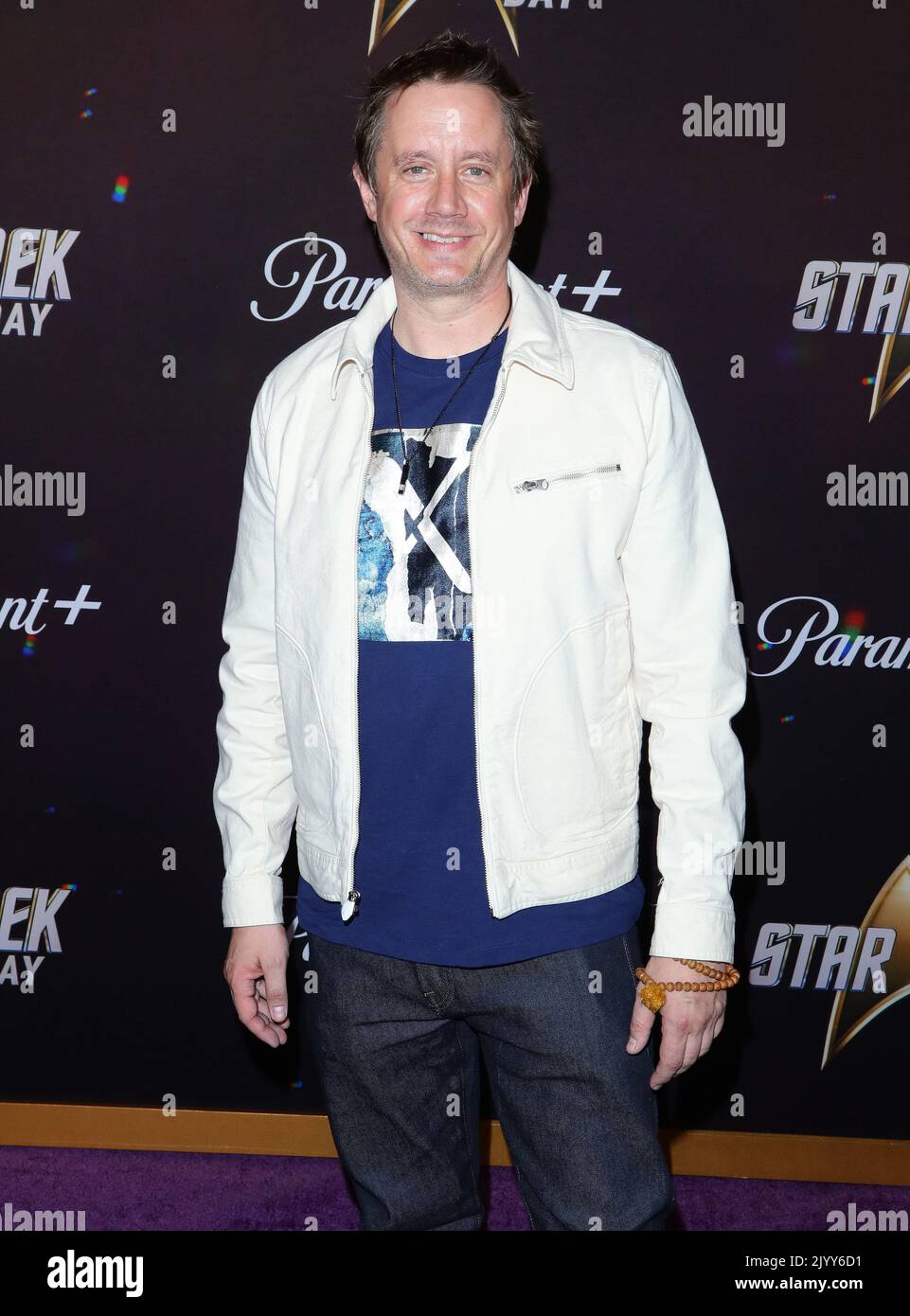 Chad Lindberg arrives at The Star Trek Celebration Red Carpet held at ...