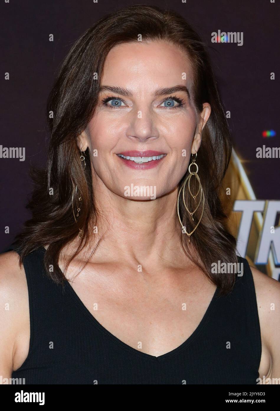 Terry Farrell arrives at The Star Trek Celebration Red Carpet held at ...