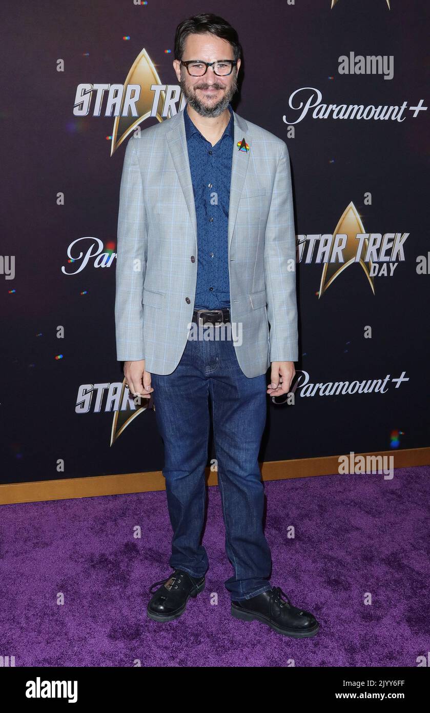 Los Angeles, USA. 08th Sep, 2022. Wil Wheaton arrives at The Star Trek ...