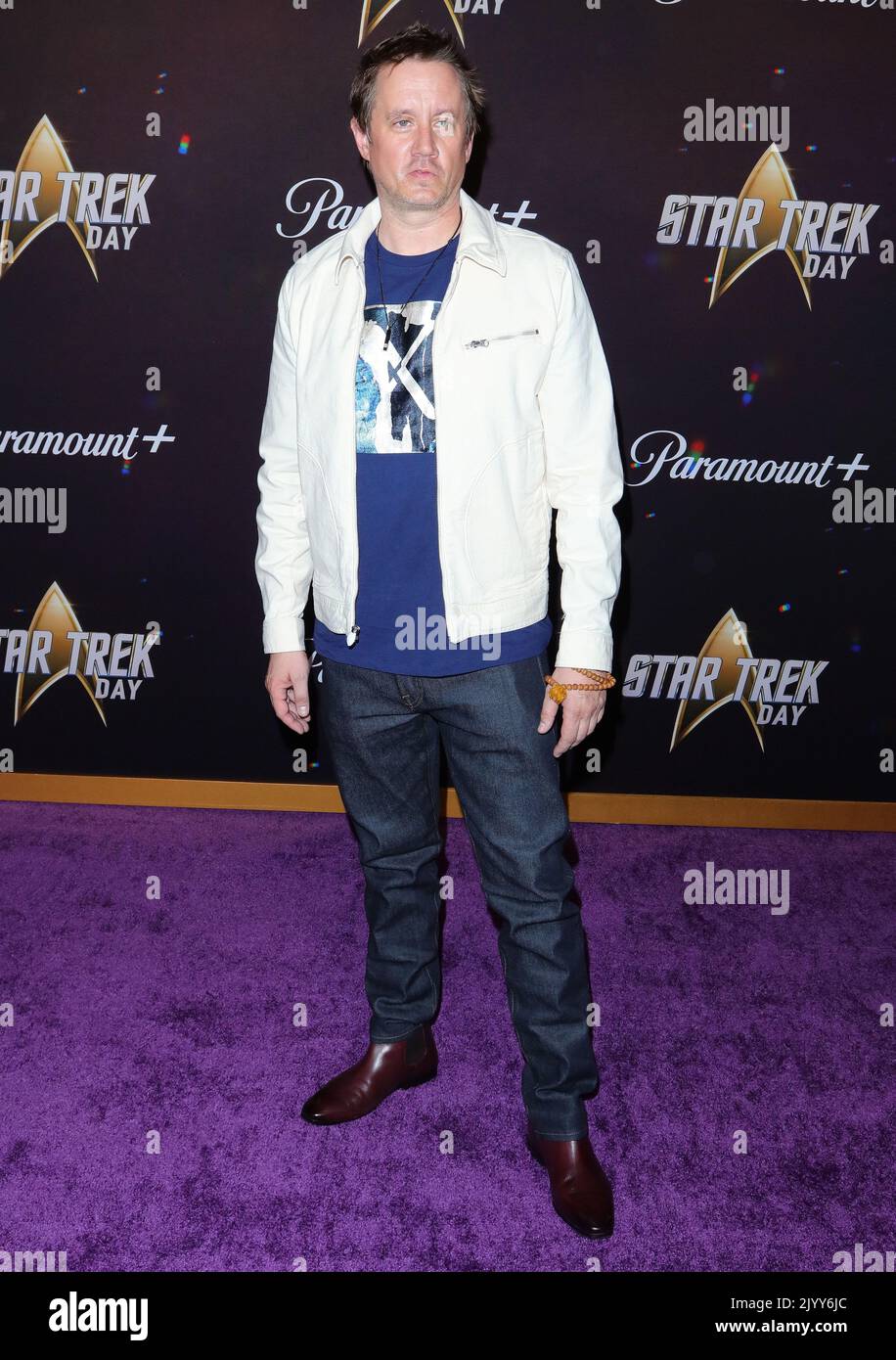 Chad Lindberg arrives at The Star Trek Celebration Red Carpet held at ...
