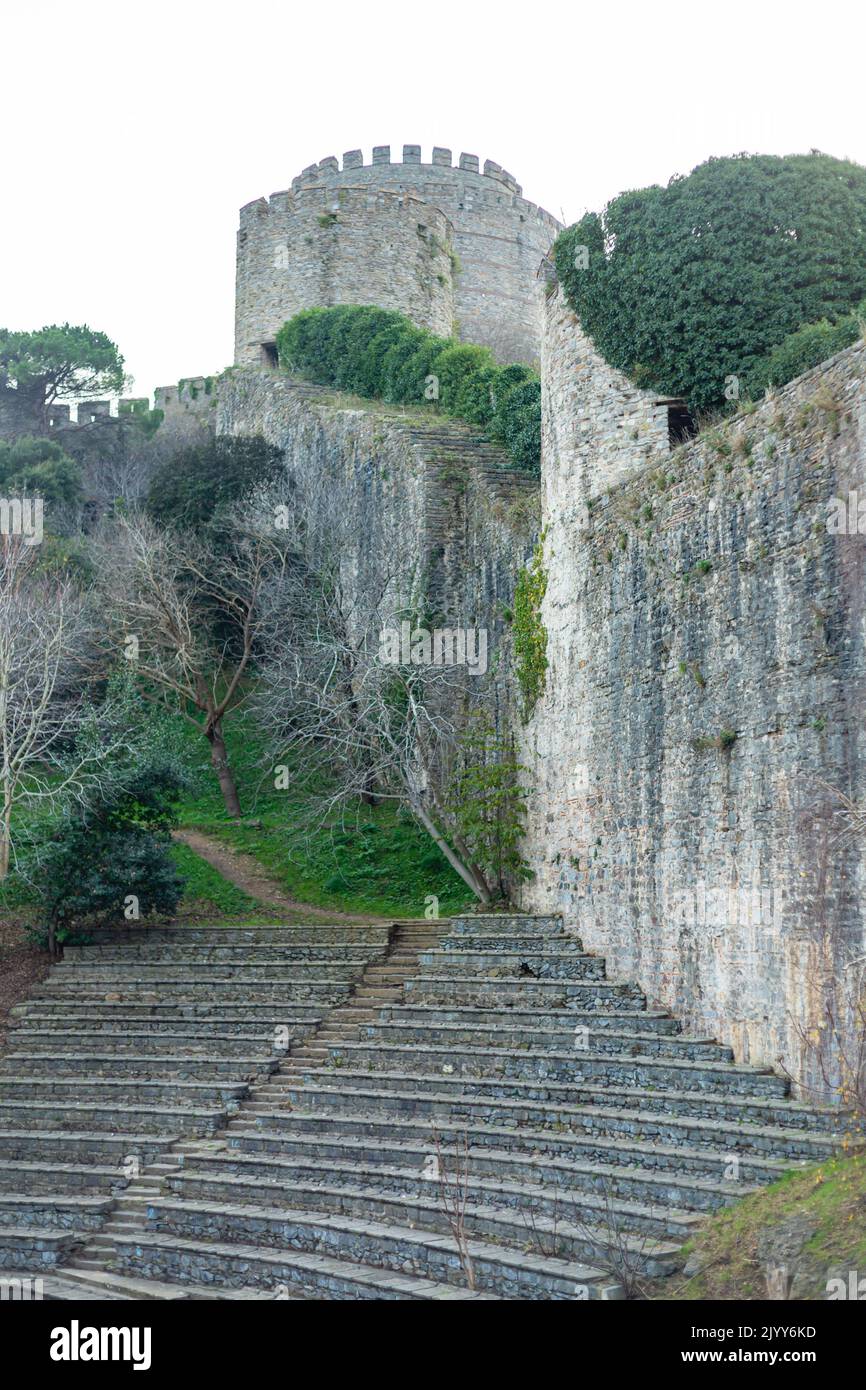 Rumeli Fortress in Istanbul, Turkey. Rumelihisari. Rumeli Hisari ...