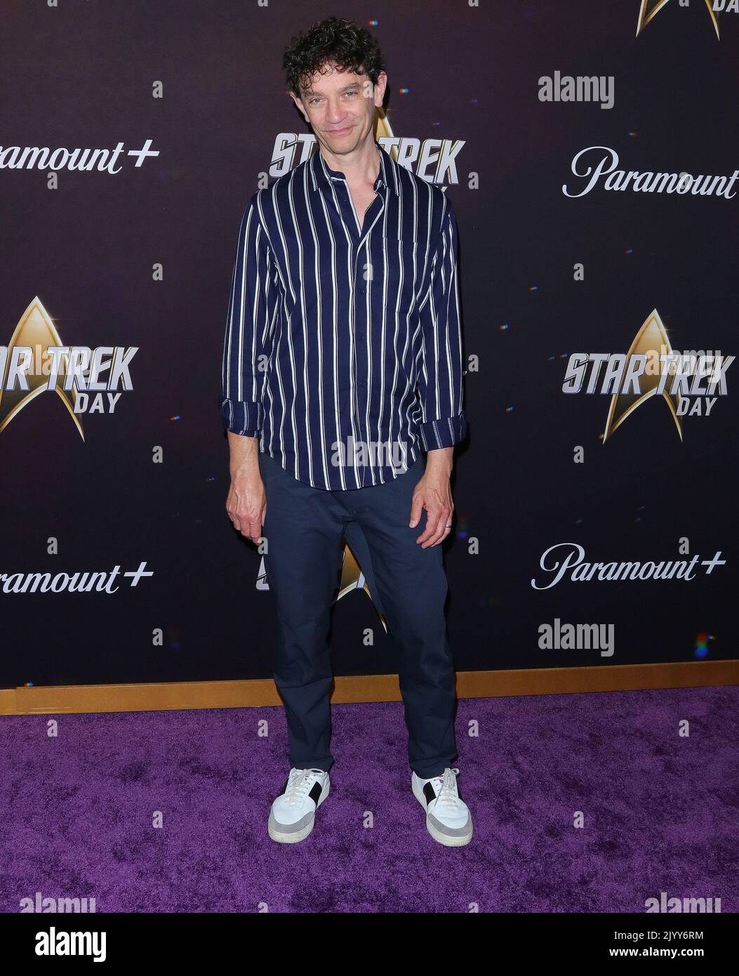 James Frain arrives at The Star Trek Celebration Red Carpet held at The ...