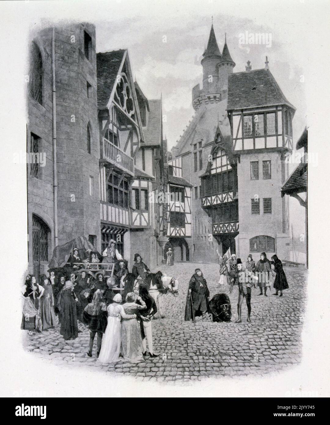 Photograph taken at the Exposition Universelle (World Fair) Paris, 1900 ...