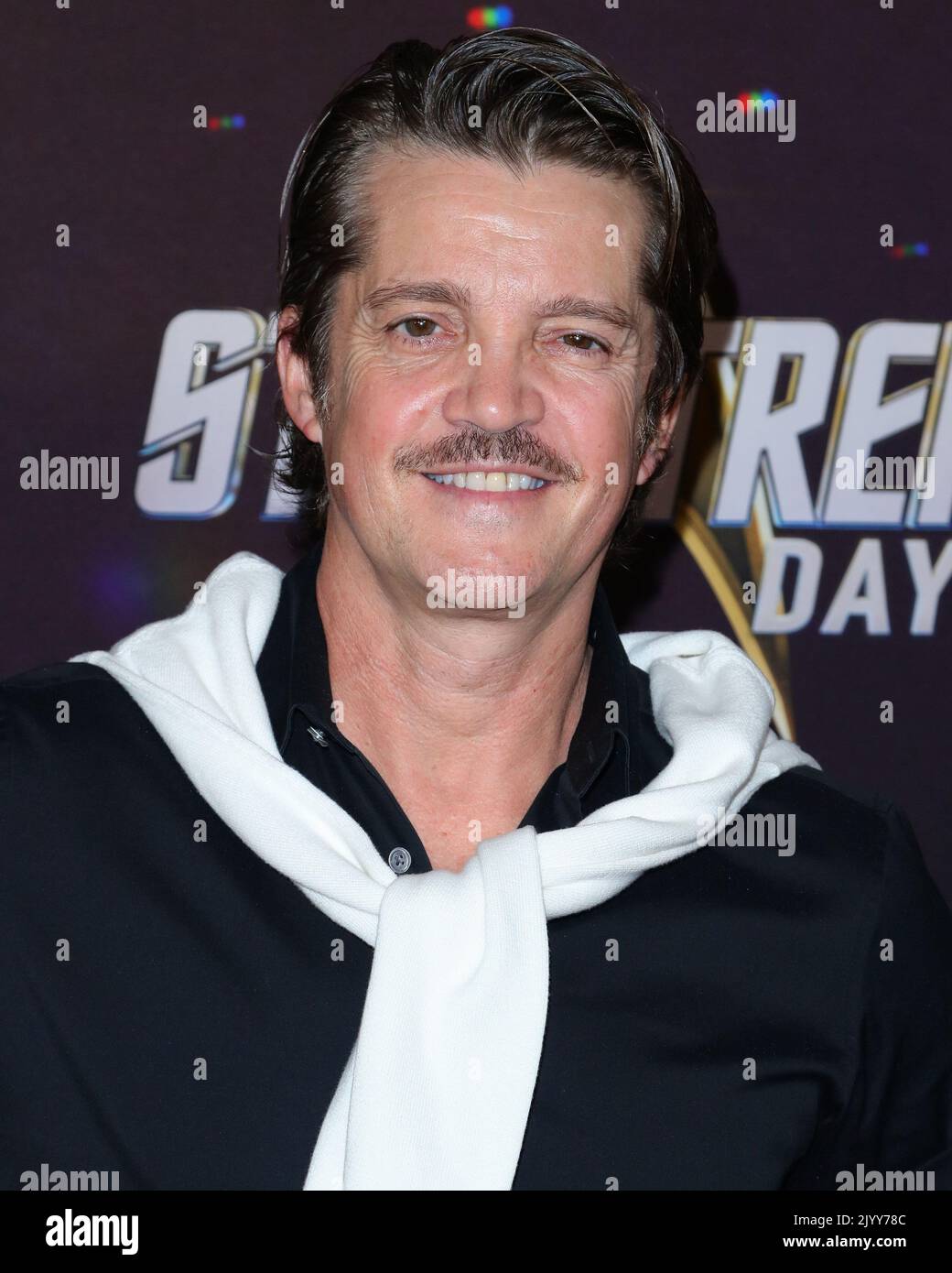 Jonathan Del Arco arrives at The Star Trek Celebration Red Carpet held ...