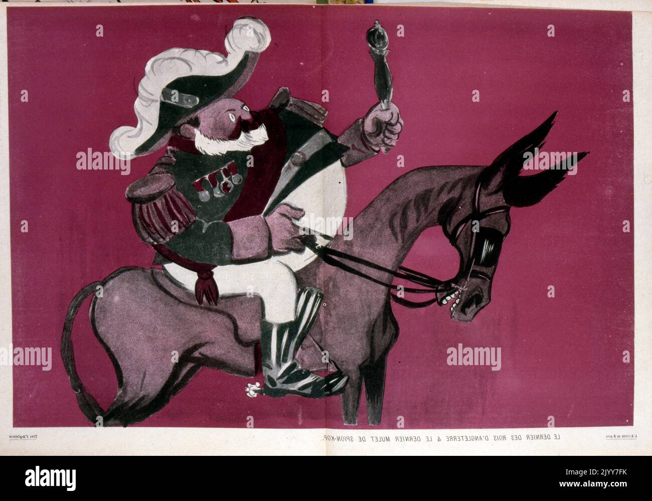 In L'Assiette au Beurre satirical magazine; Coloured satirical drawn ...