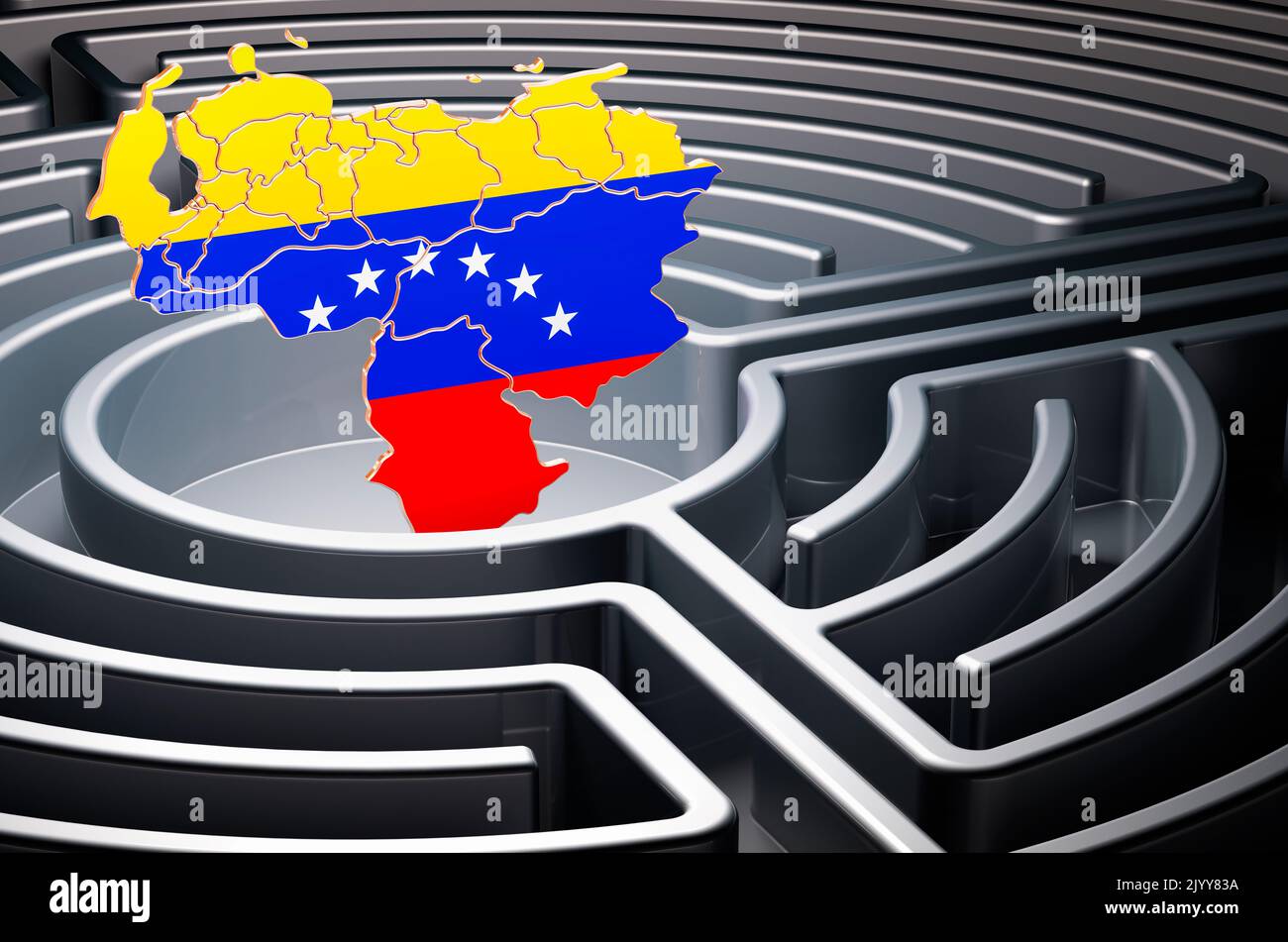 Venezuelan map hi-res stock photography and images - Alamy