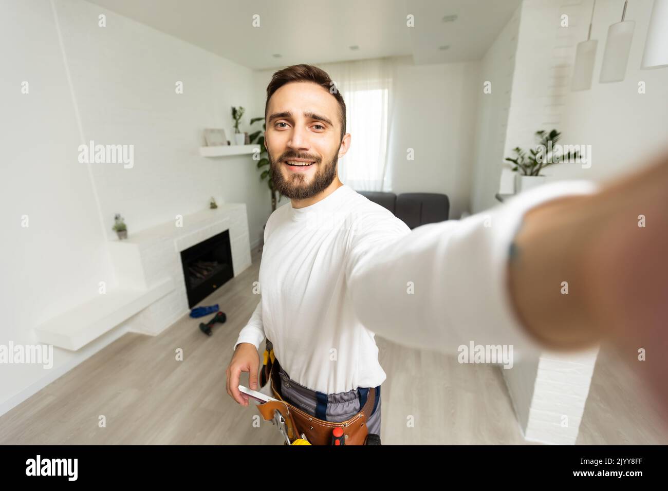 Good day mood build builder construction constructor engineer workman ...