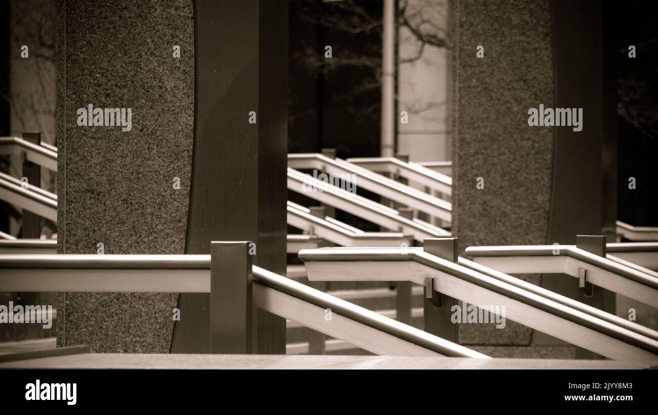 Chrome handrails hi-res stock photography and images - Alamy