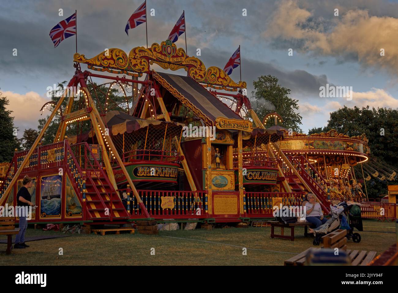 Carters Steam Fair Bath Stock Photo - Alamy