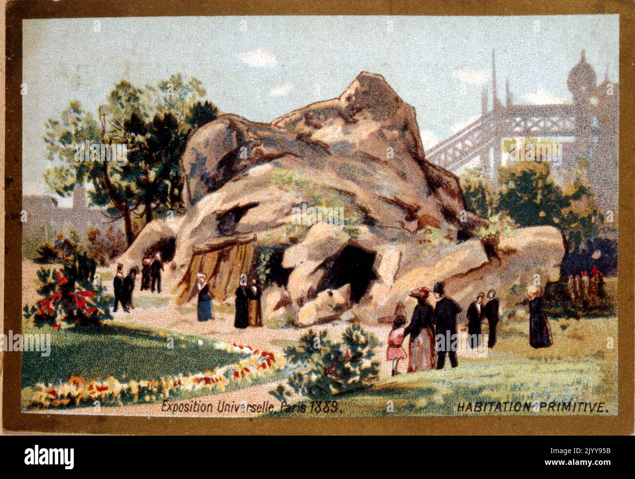 Exposition Universelle (World Fair) Paris, 1889; a watercolour ...