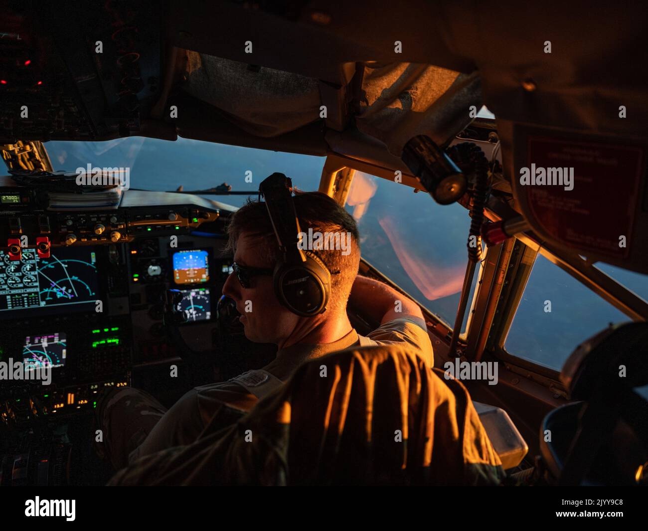 U.S. Air Force Capt. Andrew Schubauer, a pilot with the 328th Air ...