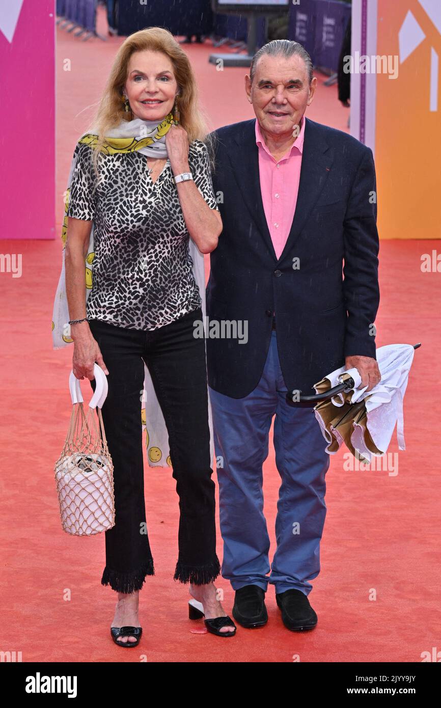Cyrielle Clair, Michel Corbiere attends the screening of the movie ...