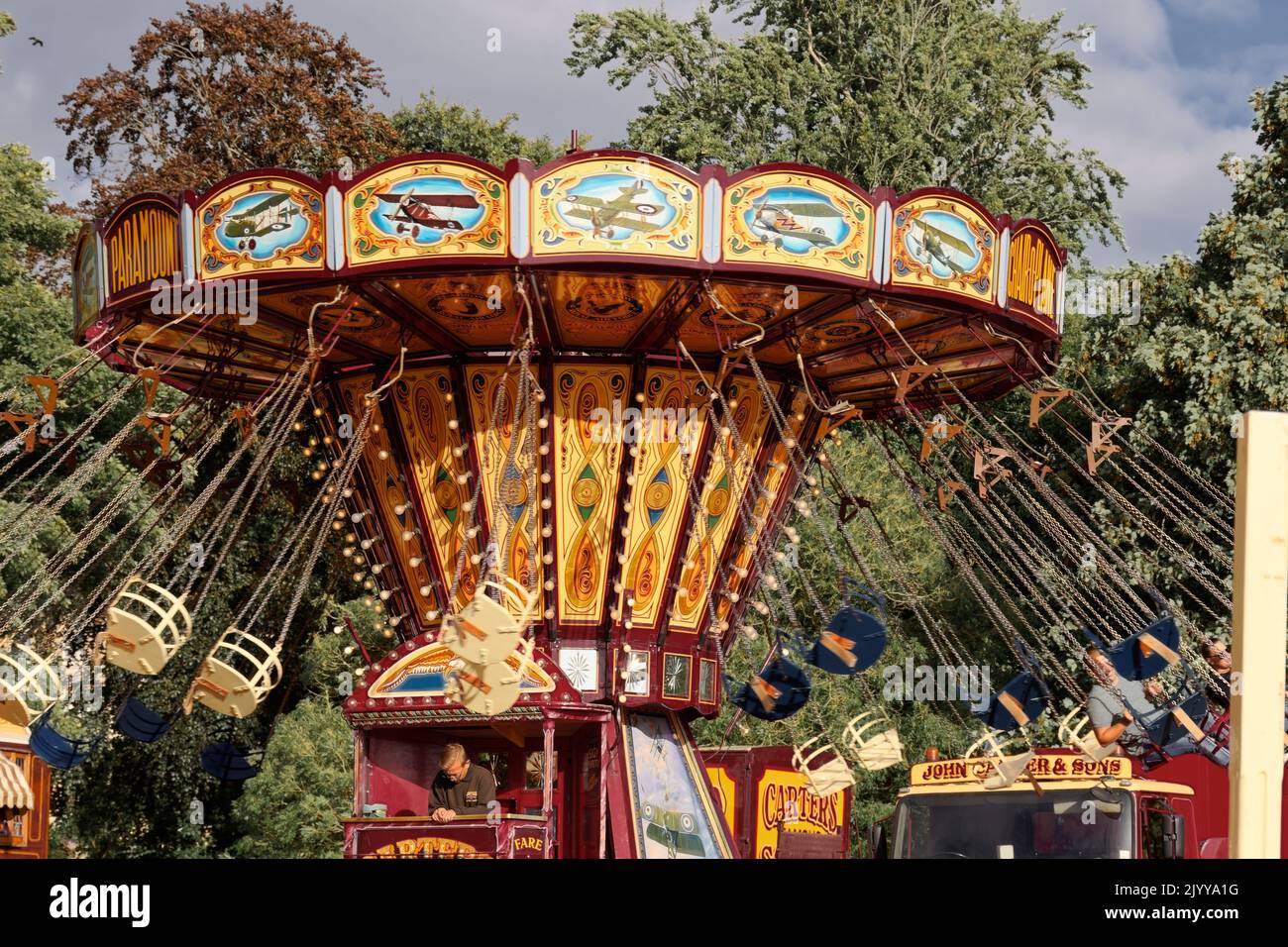 Carters Steam Fair Bath Stock Photo - Alamy
