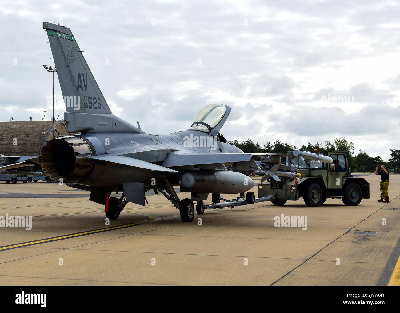 555th fighter generation squadron hi-res stock photography and images ...