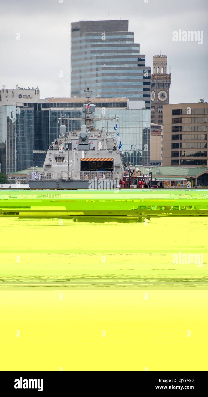 Maryland fleet week flyover hi-res stock photography and images - Alamy