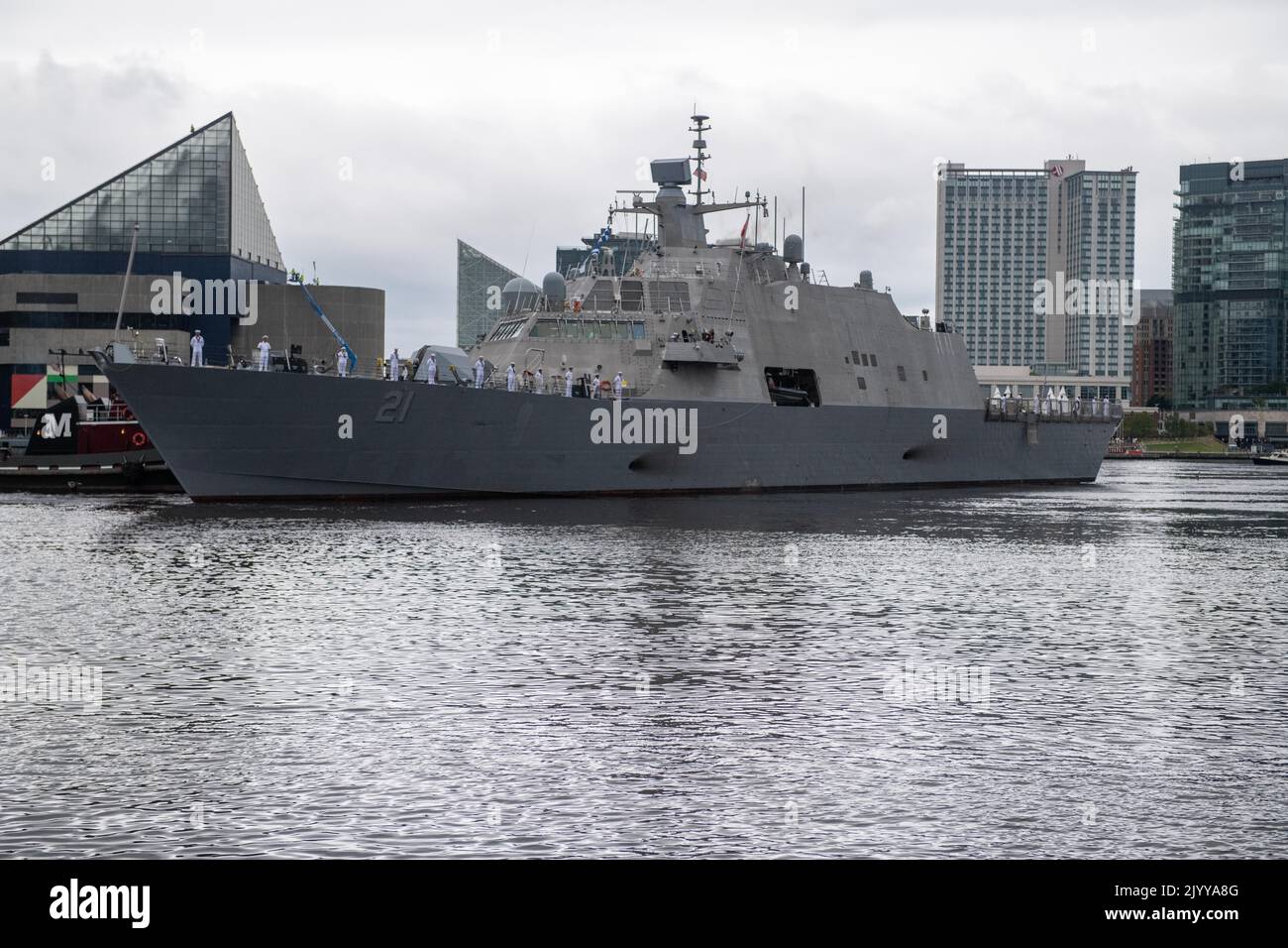 BALTIMORE (Sep 7, 2022) USS Minneapolis-Saint Paul (LCS-21) arrives in ...