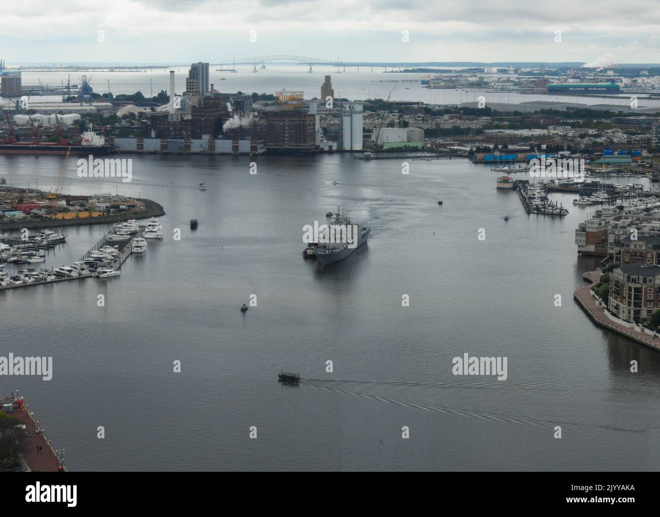 BALTIMORE (Sept. 7, 2022) The Freedom-class littoral combat ship USS ...