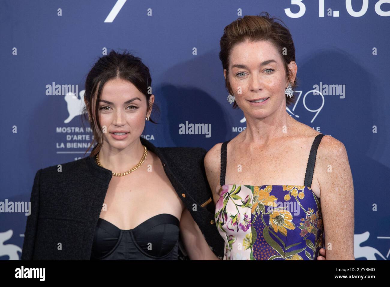 Ana de Armas, Julianne Nicholson attends the photocall for "Blonde" at ...