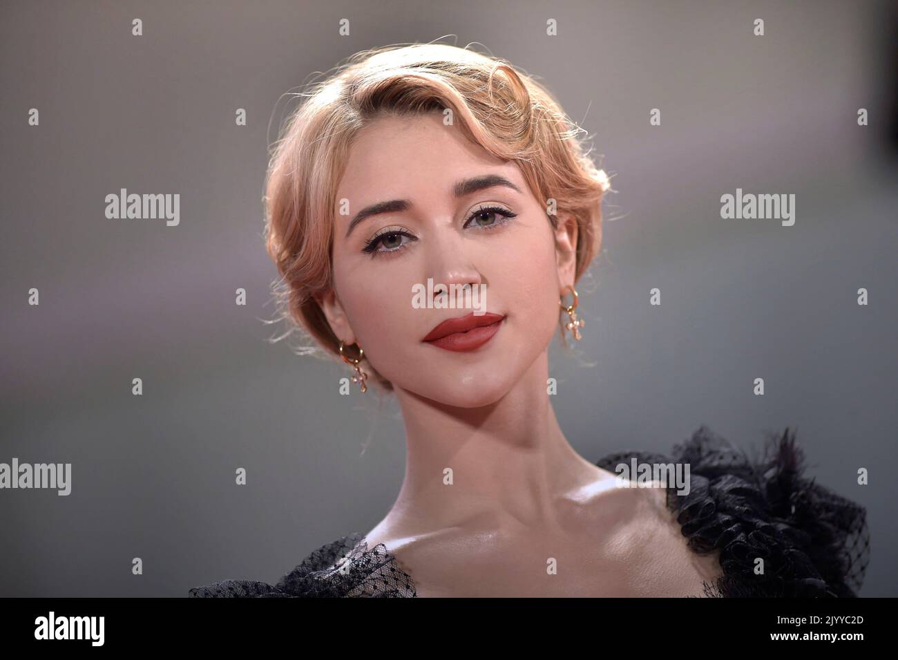 Venice, Italy. 07th Sep, 2022. VENICE, ITALY - SEPTEMBER 07:Caylee ...