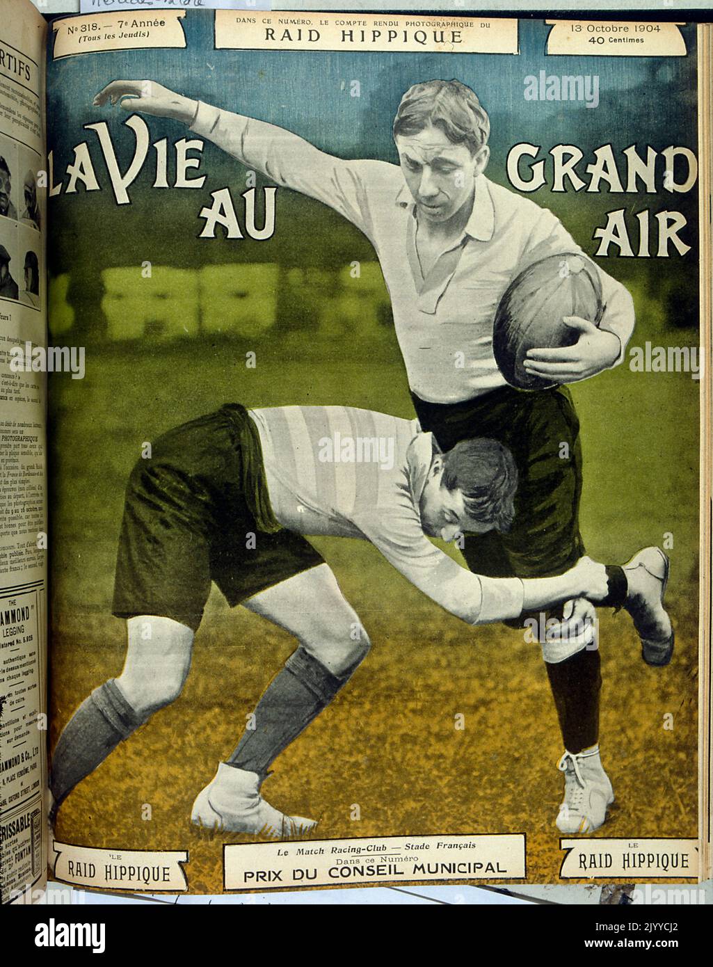 Photograph inside of the lifestyle magazine La Vie au Grand Air ...