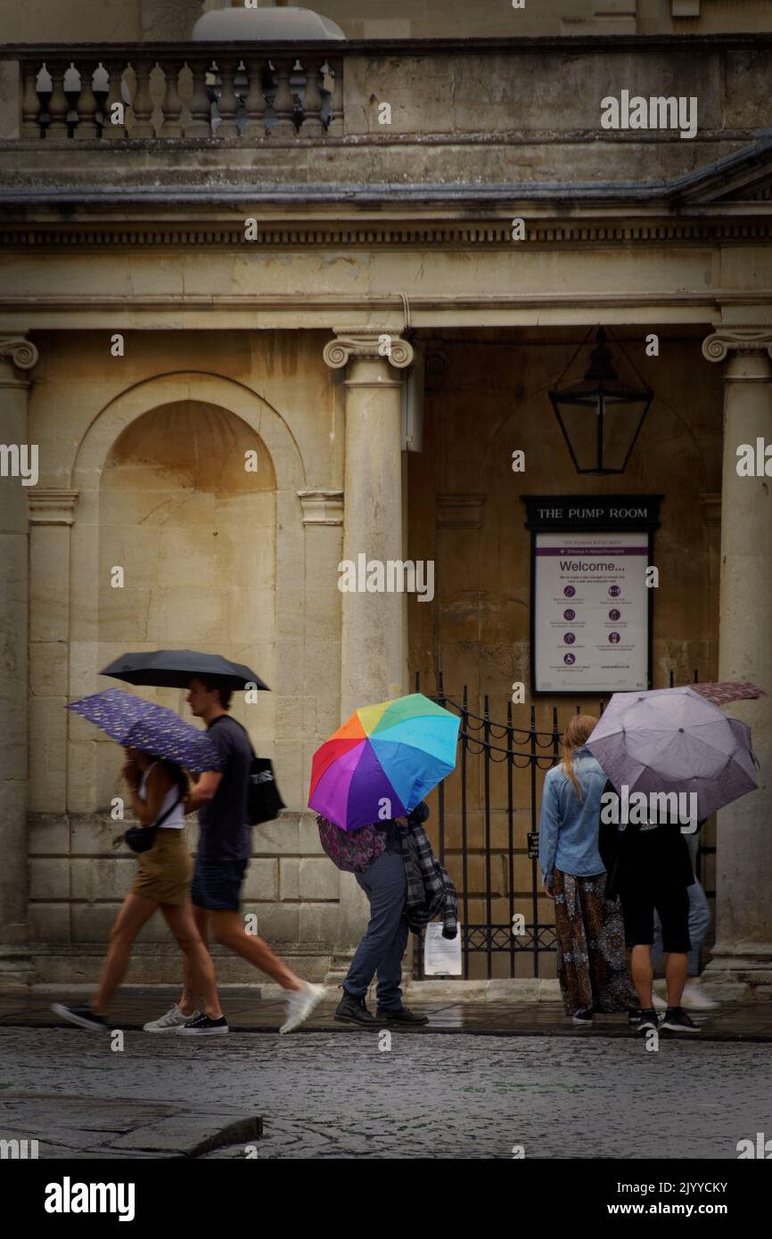 Bath in the Rain Stock Photo - Alamy